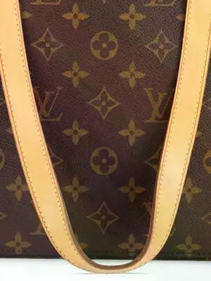 LOUIS VUITTON Monogram Canvas Luco Tote Bag - Brown