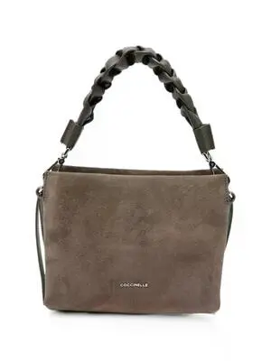 COCCINELLE Suede Shoulder Bag - Brown