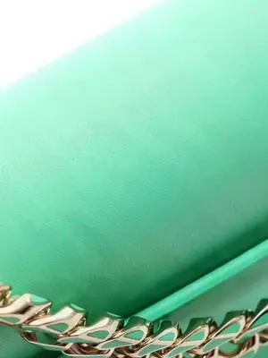 BVLGARI Serpenti Forever Maxi Chain Top Handle Bag Satchel - Green