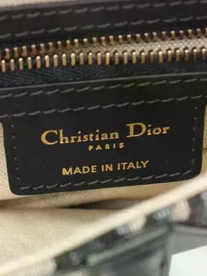 Dior 2000-2026 Oblique Canvas Saddle Bag Shoulder Bag