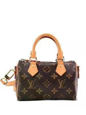 LOUIS VUITTON Speedy Bandouliere Nm Bag - Brown