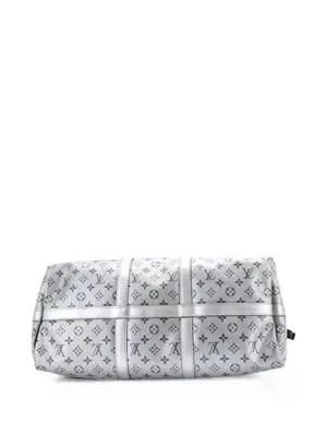 LOUIS VUITTON Keepall Bandouliere 50 Travel Bag - Black