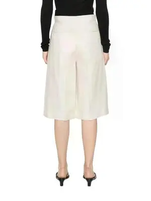 Max Mara Pressed Crease Pocket Shorts