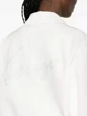 Kenzo Signature Embroidered Zip-up Jacket
