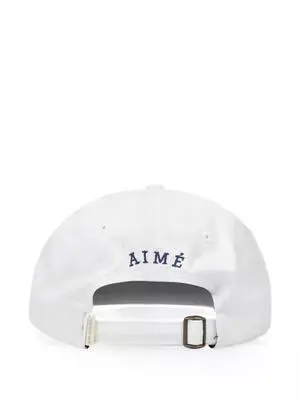 Aimé Leon Dore Embroidered-crest Baseball Cap - White