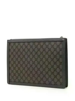 Gucci Gg Supreme Ophidia Clutch Bag