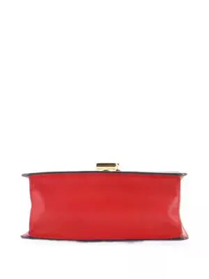 Gucci Sylvie Top Handle Bag Leather Mini Satchel