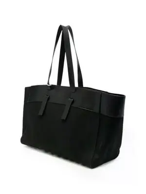 Borsalino Logo-embroidered Tote Bag