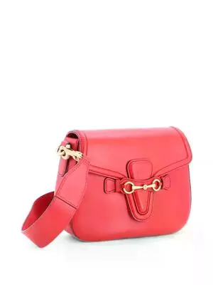 Gucci Lady Web Leather Medium Shoulder Bag