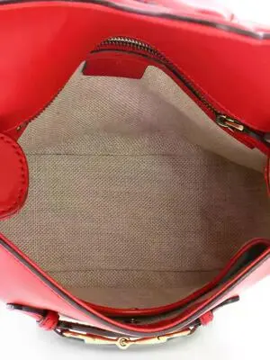 Gucci Lady Web Leather Medium Shoulder Bag