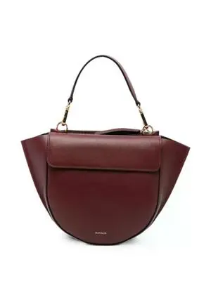 WANDLER Small Hortensia Leather Tote Bag