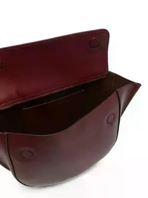 WANDLER Small Hortensia Leather Tote Bag - Red