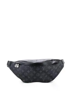 LOUIS VUITTON Monogram Eclipse Canvas Belt Bag - Black