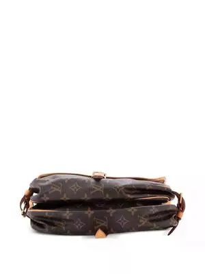 LOUIS VUITTON Saumur 30 Monogram Canvas Crossbody Bag - Brown
