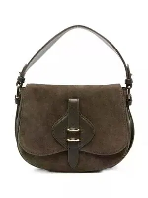 COCCINELLE Suede Shoulder Bag - Grey