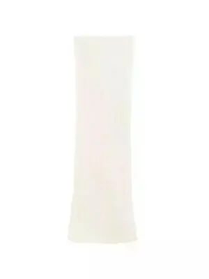 Liviana Conti Ribbed-knit Scarf - Neutrals