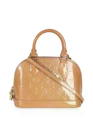 LOUIS VUITTON 2013 Bb Vernis Alma Monogram Handbag