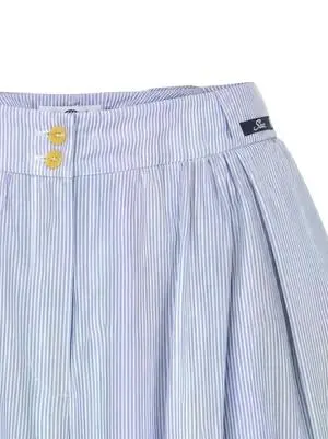 Elisabetta Franchi Striped Balloon Shorts
