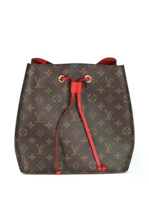 LOUIS VUITTON Neonoe Monogram Bucket Bag - Brown