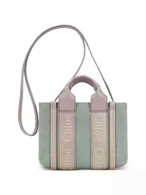 Chloé Woody Tote Bag - Green