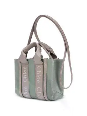 Chloé Woody Tote Bag - Green
