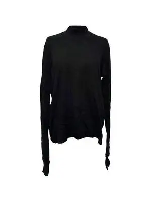 Rick Owens Turtleneck Sweater - Black