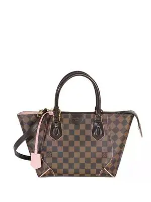 LOUIS VUITTON 2015 Pm Caissa Tote Bag - Brown