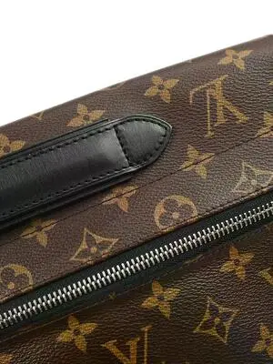 LOUIS VUITTON 2014 Monogram Macassar Clarence Shoulder Bag
