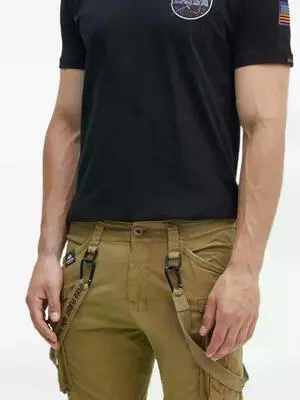 Alpha Industries Utility Logo-patch Cargo Shorts