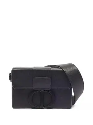 Dior 2020 30 Montaigne Box Bag - Black