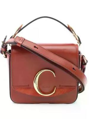 Chloé C Front-flap Shoulder Bag - Red