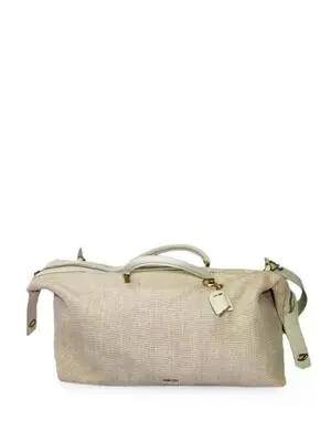 Cult Gaia Adah Raffia Weekender Bag