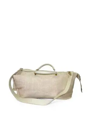 Cult Gaia Adah Raffia Weekender Bag