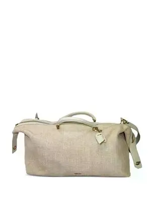 Cult Gaia Adah Raffia Weekender Bag