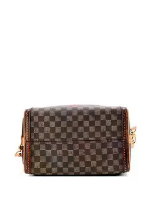 LOUIS VUITTON Speedy Bandouliere Limited Edition Damier Time Trunk 25 Satchel - Brown
