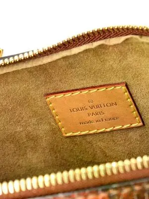 LOUIS VUITTON Speedy Bandouliere Limited Edition Damier Time Trunk 25 Satchel - Brown