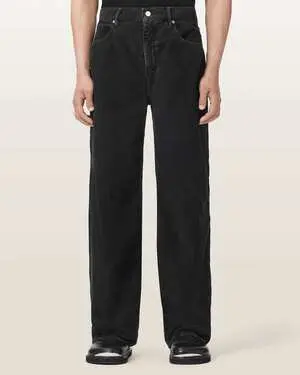 ALLSAINTS Lenny Loose Fit Wide Leg Corduroy Jeans