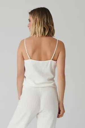 PJ Salvage Sweetheart Pointelle Camisole