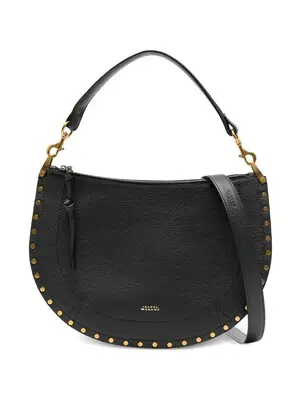 Isabel Marant Étoile Shoulder Bag Oskan Soft Zip - Black
