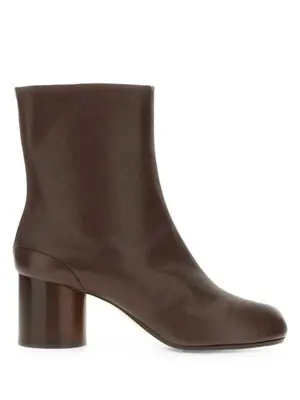 MAISON MARGIELA Boots Leather "tabi" Ankle Boots H60 - Brown