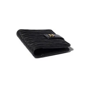 Miu Miu Matelassé Nappa Leather Wallet