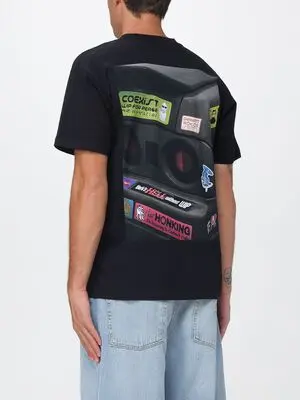 Carhartt Work In Progress Cotton T-shirt With Graphic Print And Dropped Shoulders