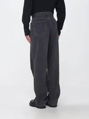 Emporio Armani Mid-rise Straight Fit Jeans In Stretch Cotton Denim