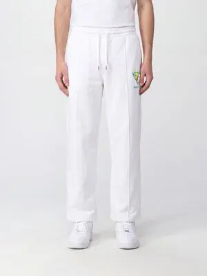 Casablanca Relaxed Fit Trousers - White