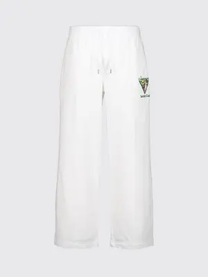 Casablanca Relaxed Fit Trousers - White