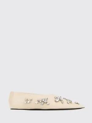 JIL SANDER Ballet Flat - White