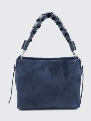 COCCINELLE Boheme Suede Mini Shoulder Bag - Blue