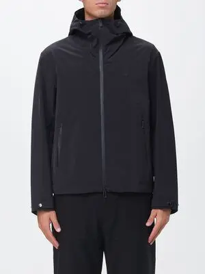 Emporio Armani Zip-up Hooded Jacket - Black