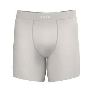 AORA ATHLETICS Performance Eco-friendly Boxer Shorts For – Moisture-wicking Supportive Underwear – Sustainable Activewear Boxers For High-intensity Training, Gym, Running, Yoga, Athleisure, Outdoor Activities, Travel, And Everyday Comfort - White