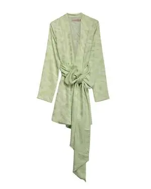 DOLORES PROMESAS Kimono Style Jacket With Belt - Green